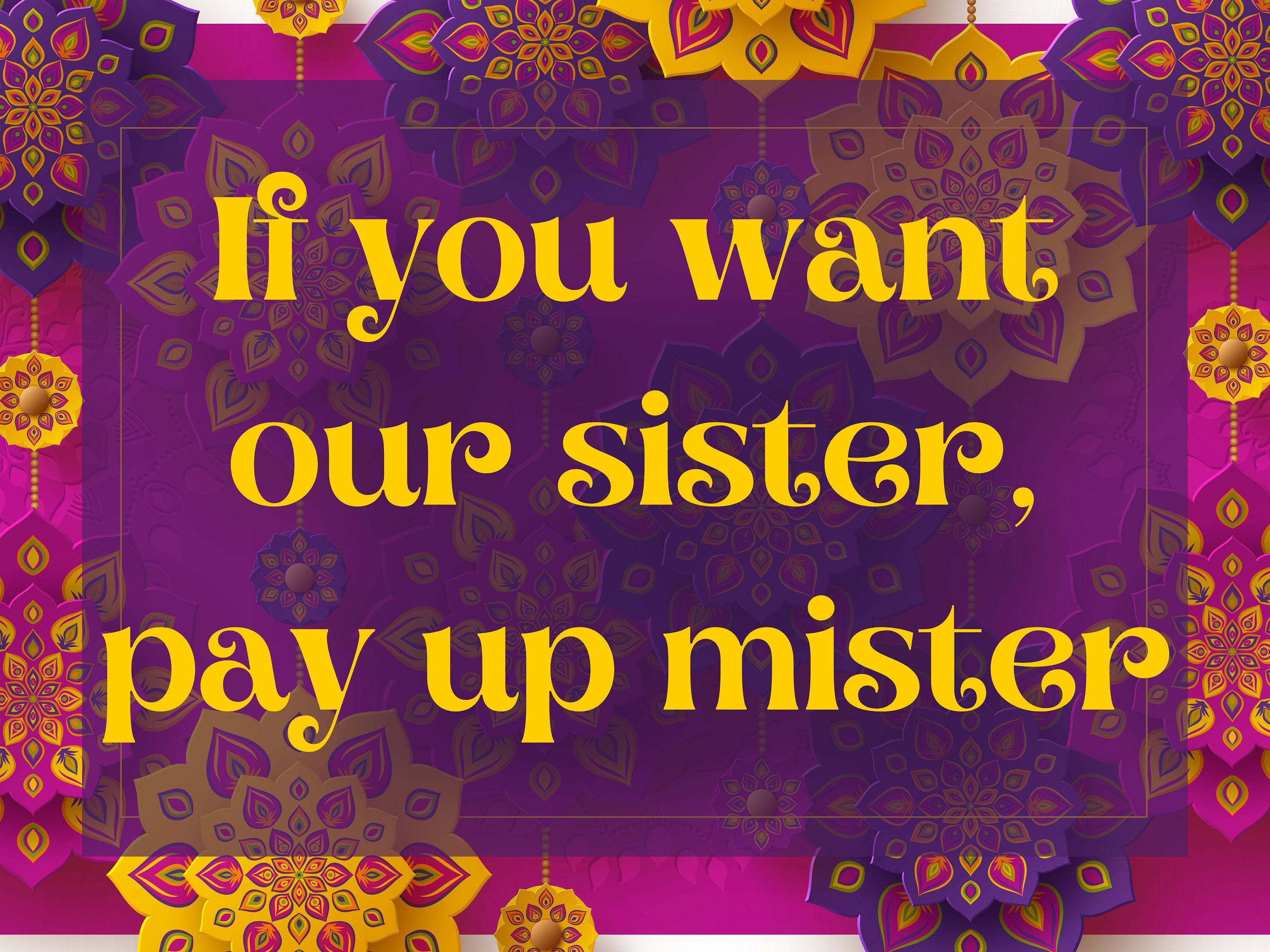 Desi Wedding Gate Dhora Signs - Etsy