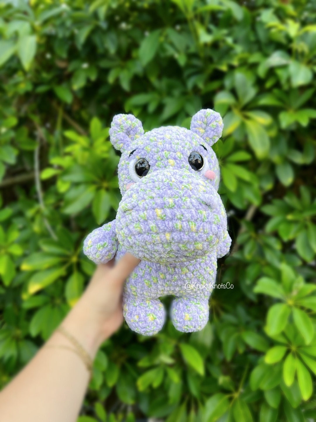 Medium Chunky Hippo Crochet Plushie - Etsy