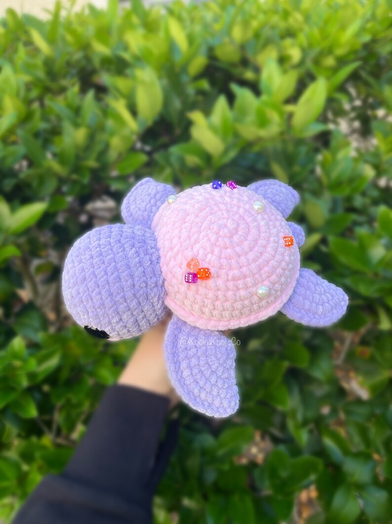 Dice Turtle Crochet Plushie - Etsy