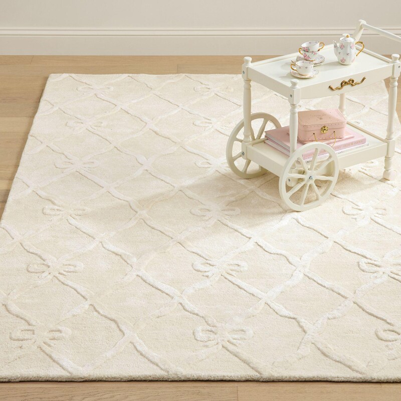 Pink Bow Area Rugs - Etsy