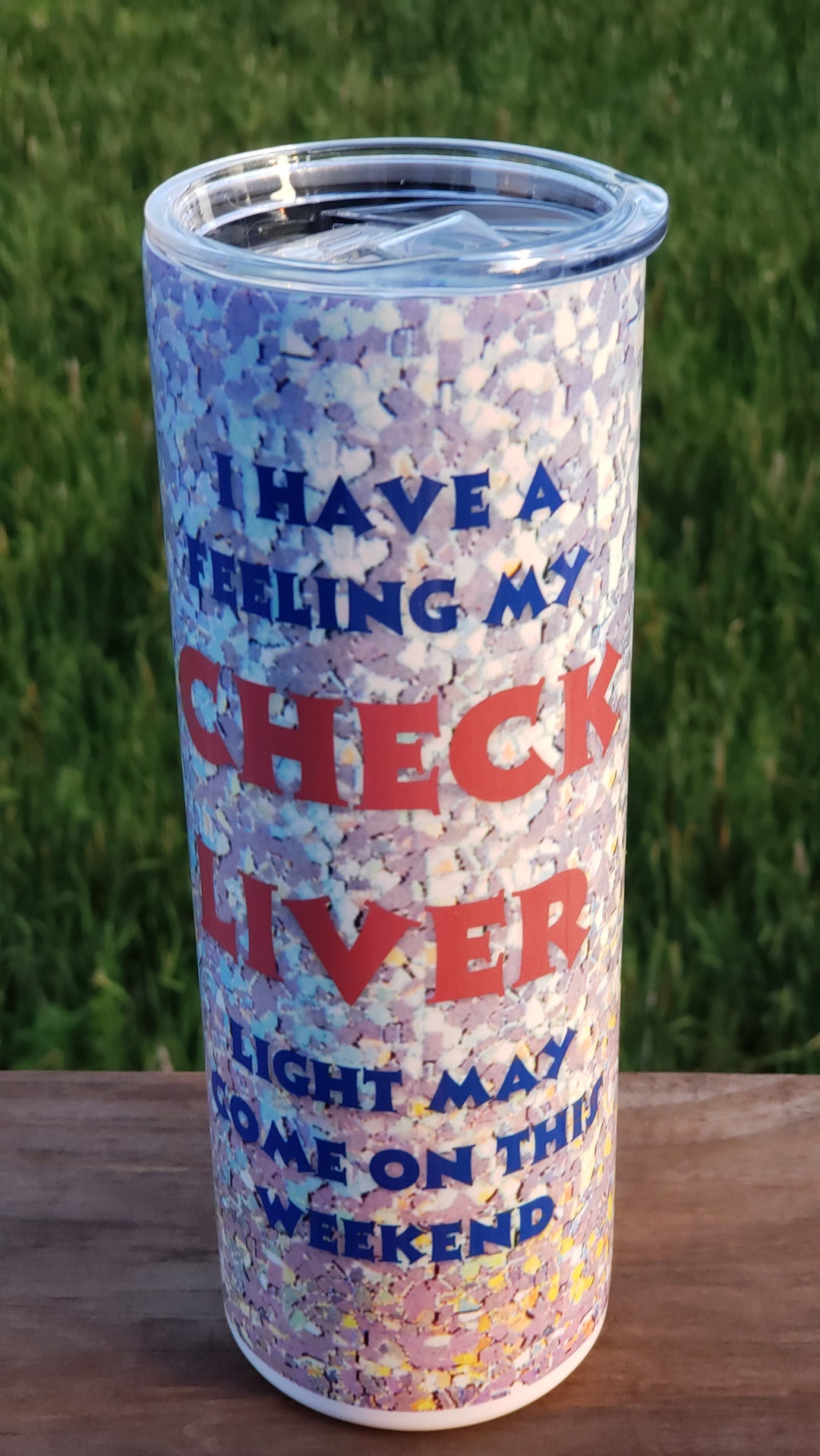 Tumbler Check Liver Light - Etsy
