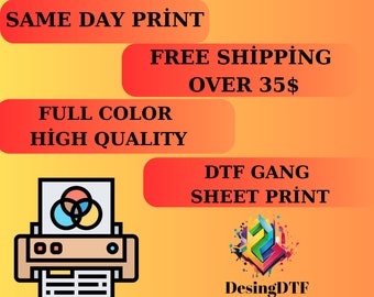Mega Bulk Gang Sheet, Gang Sheet Print, Same Day Service, Dtf Transfers ,ready to Press,ready to ...
