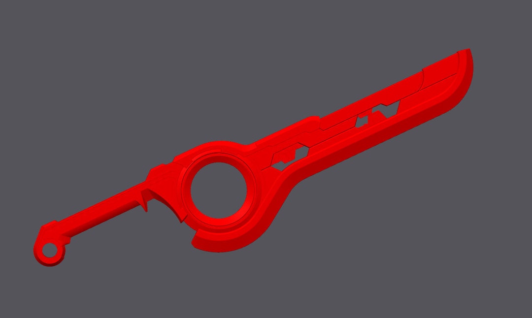 Xenoblade Chronicles Shulk's Monado Cosplay 3D Print/handmade Cosplay ...