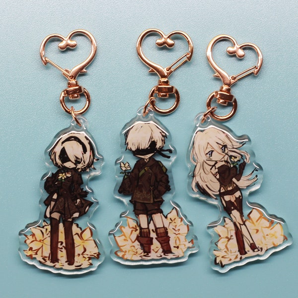 Nier Automata Keychain - Etsy