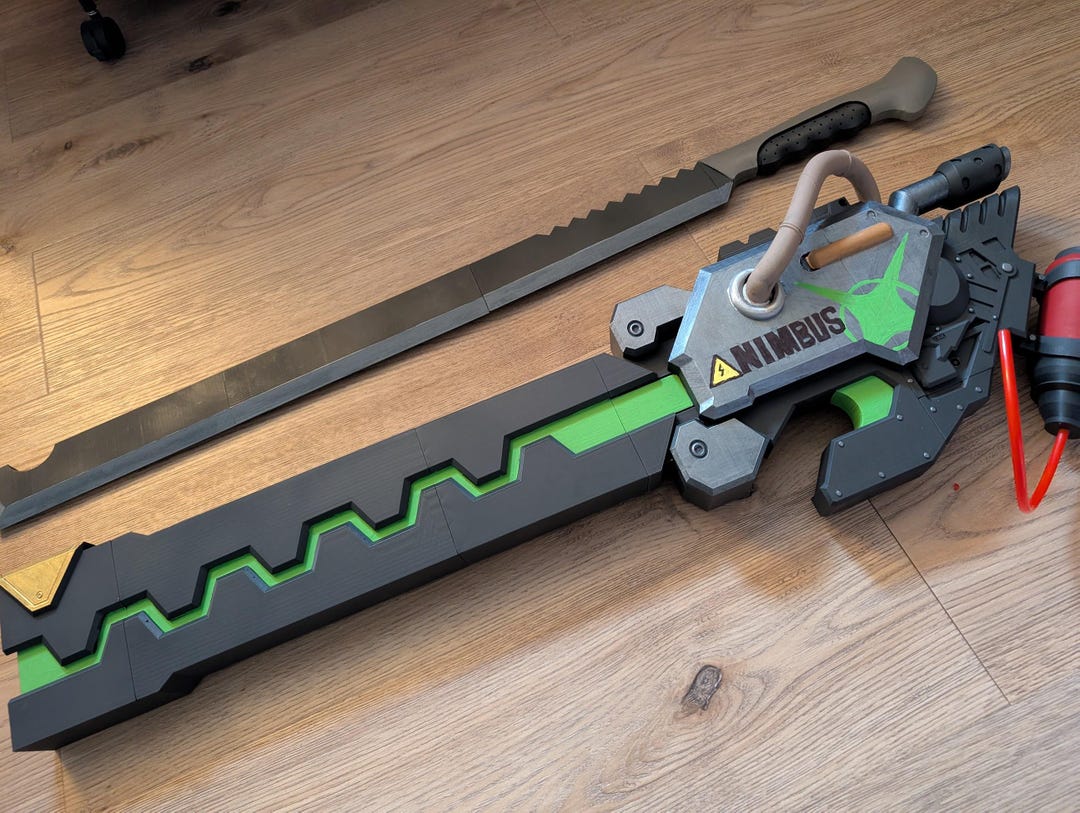 Zenless Zone Zero Anby Sword | Anby Cosplay 3D Print/handmade Cosplay ...