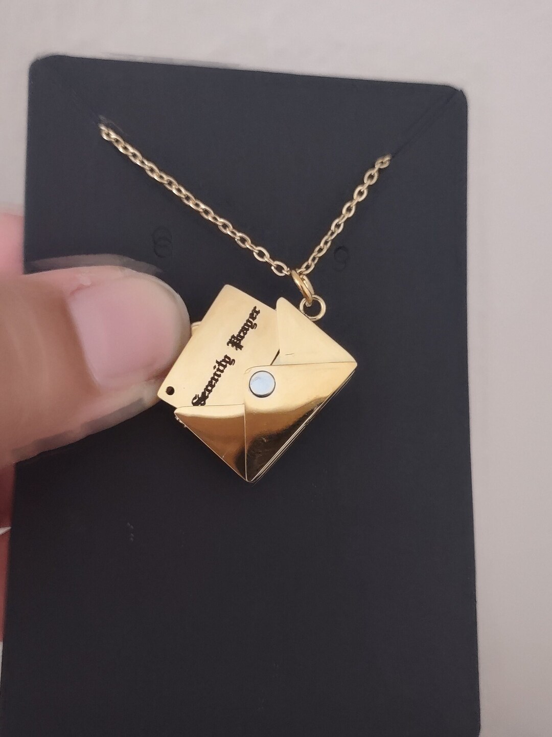 Serenity Prayer Locket - Custom Sober Jewelry - Personalized Letter Necklace | Alcoholics ...