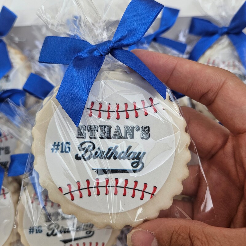 Baseball Cookies - Etsy