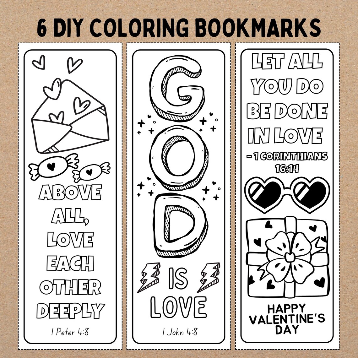 Valentines Day Faith Jesus Coloring Pages Kids, Christian Coloring ...