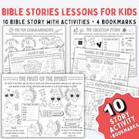 Cain and Abel, Printable Bible Activity Placemat, Sunday School, Kids Bible Study, Bible Story ...