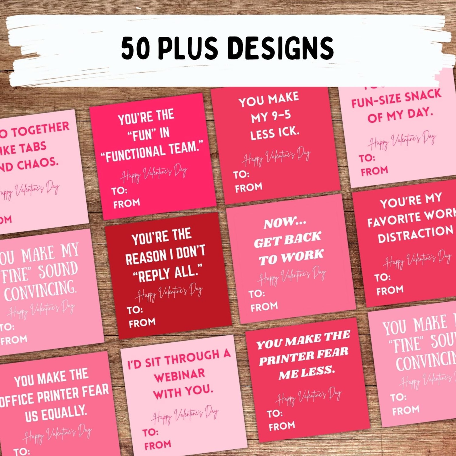 Funny Valentine Cards for Coworkers, Colleagues, Office Valentine Day ...