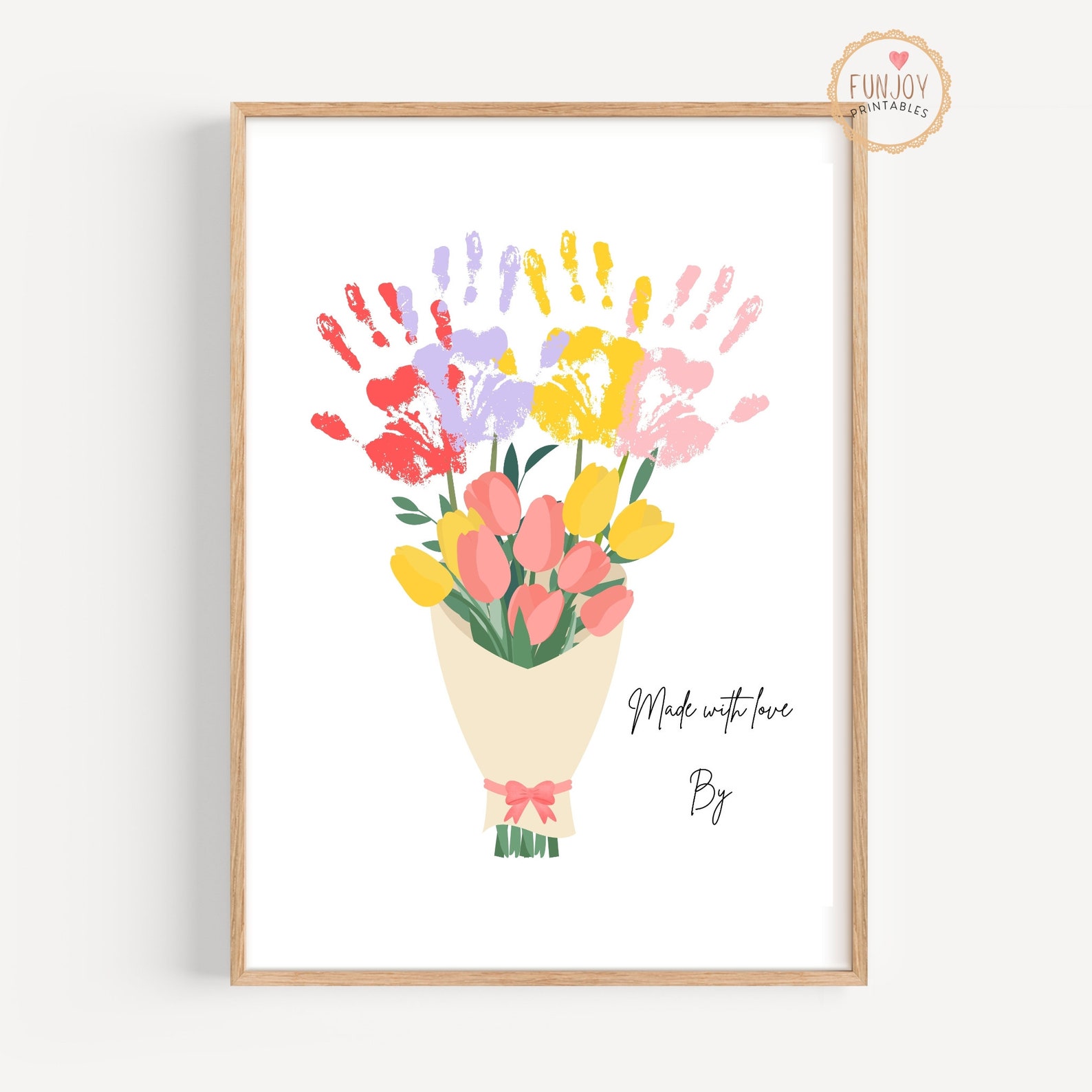 Mother's Day Handprint, Handprint Craft, Printable Activity for Baby ...