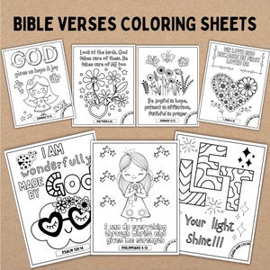 PRINTABLE Sunday School Activity BUNDLE, Sunday School Craft, Church ...