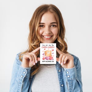 EDITABLE Cute Bear Valentine Cards, Classroom Valentines Day Cards Kids ...