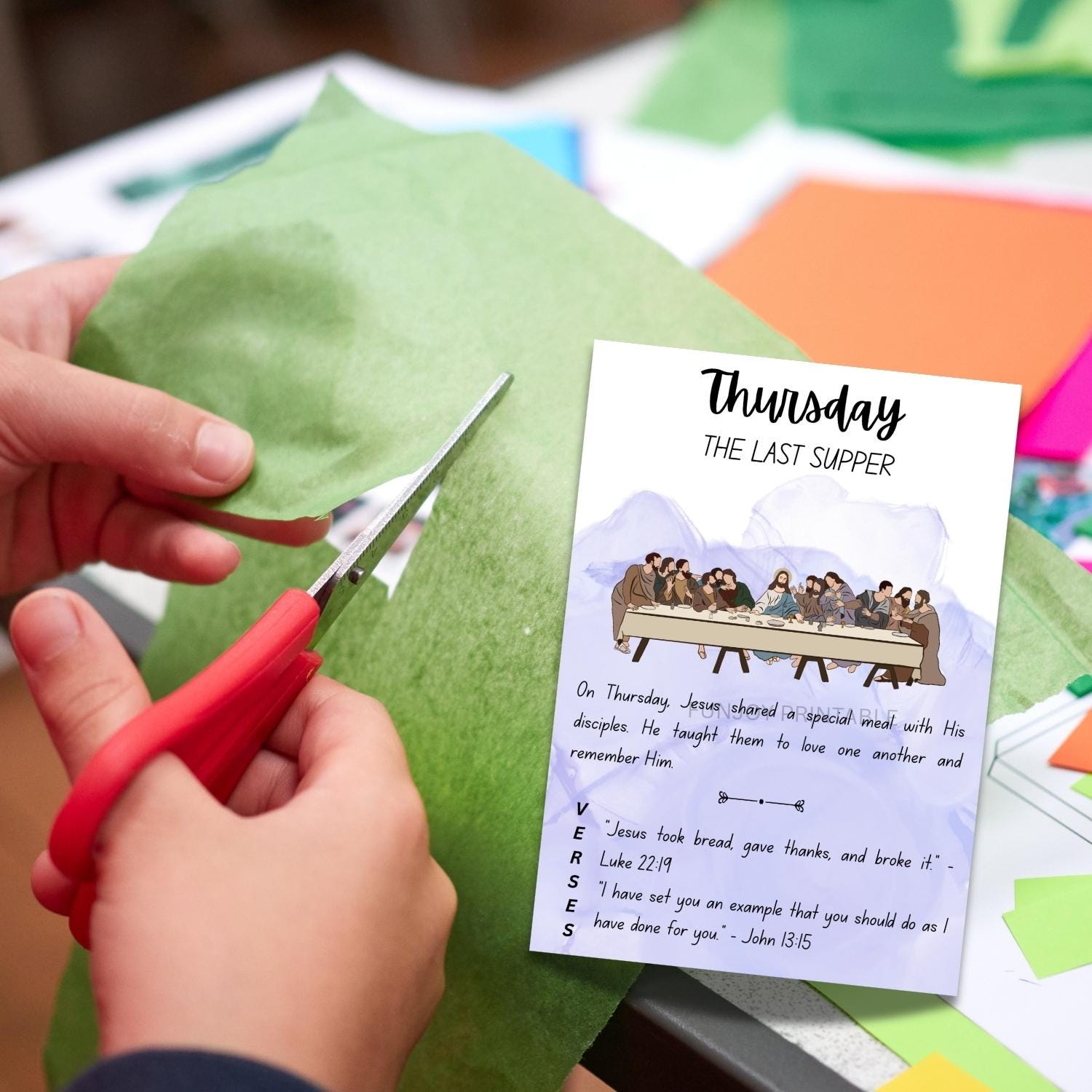 Holy Week Cards, Easter Story Cards, Easter Advent PRINTABLE, Easter ...