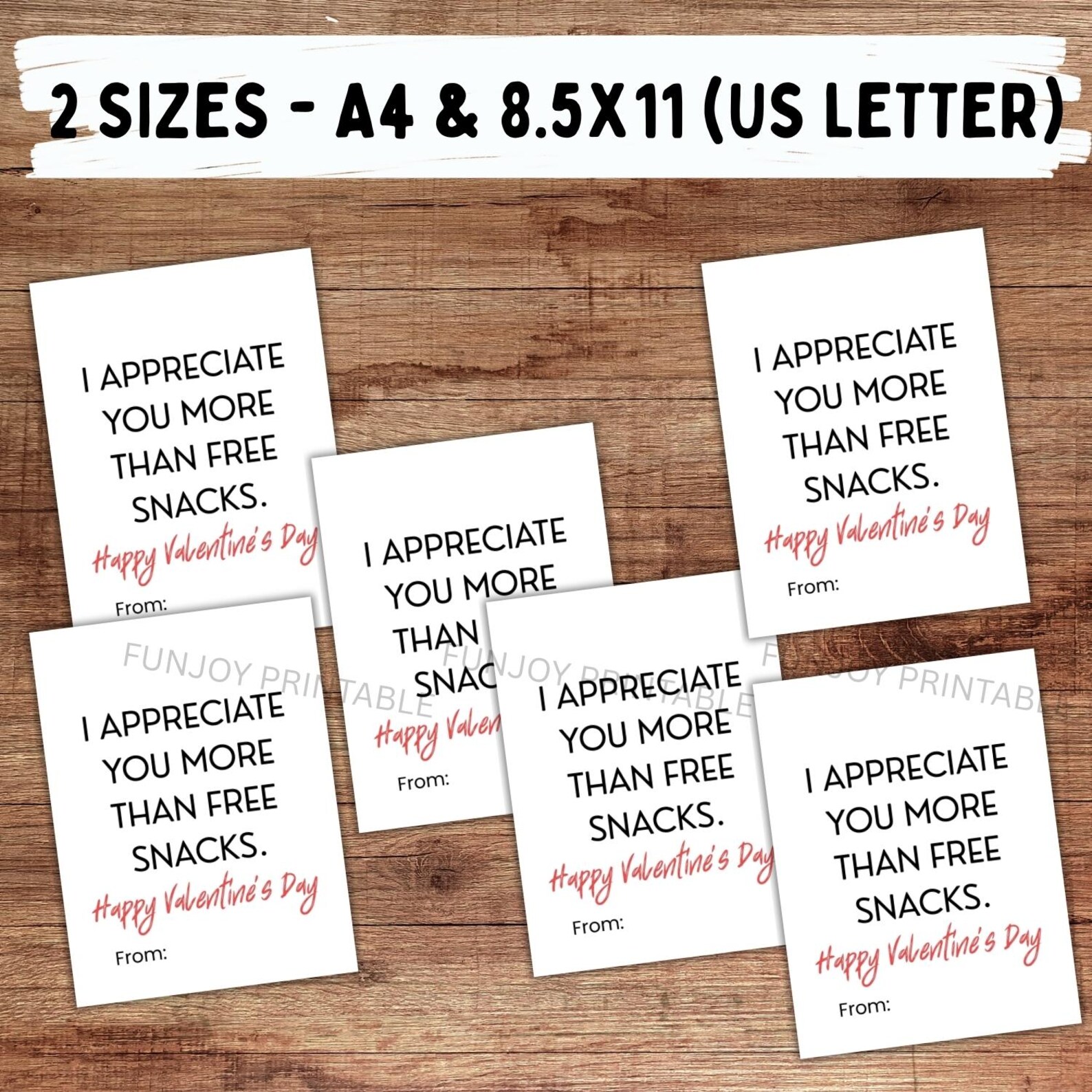Funny Coworker Valentines Day Cards, Office Staff Appreciation (digital ...