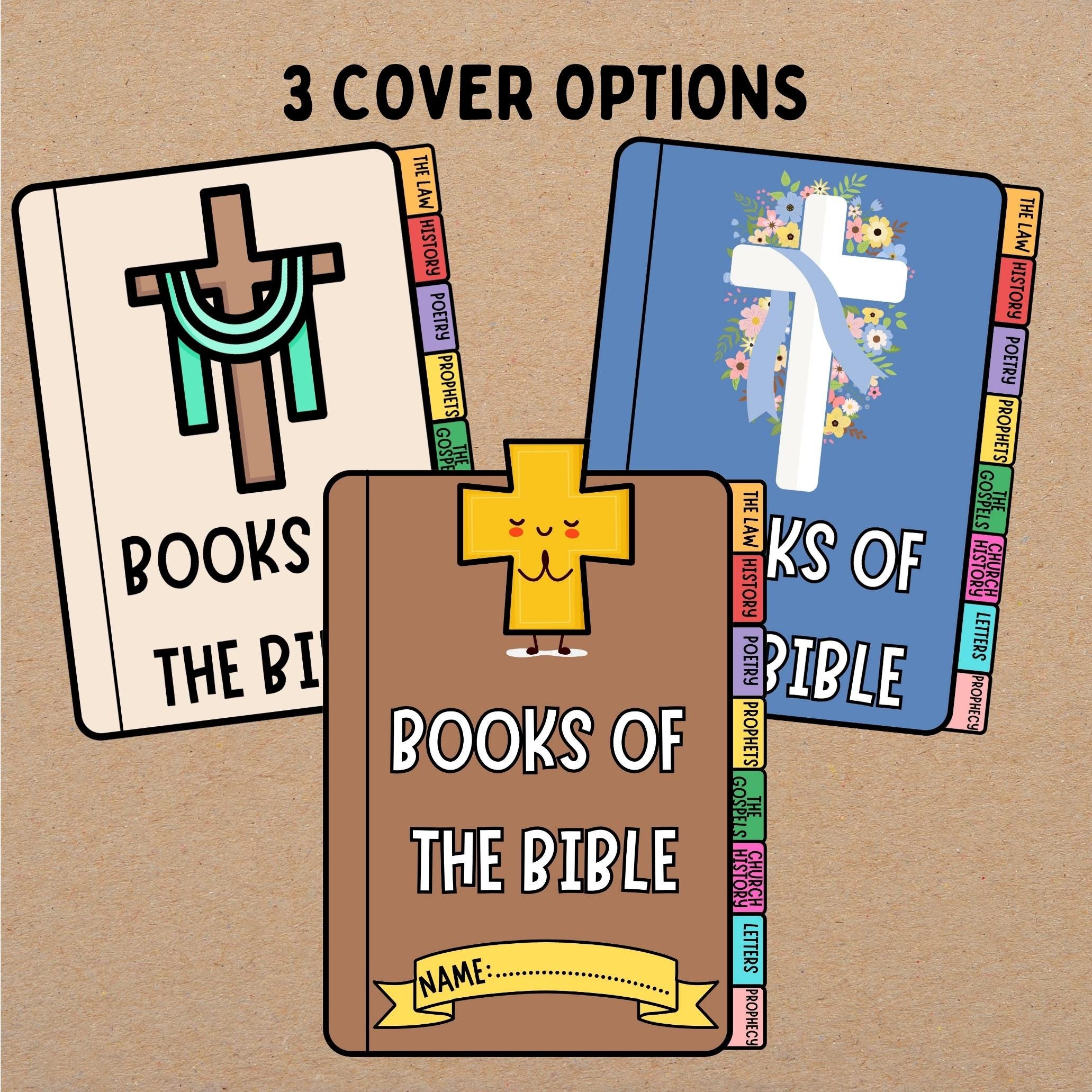 Books of the Bible Printable Memory Flipbook | Sunday School Craft ...