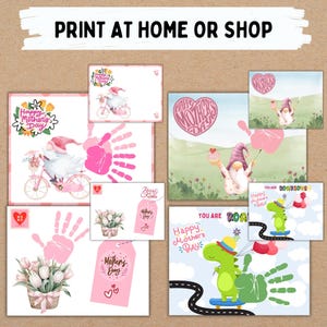 Mothers Day Handprint PRINTABLE, Keepsake Art, Toddler Preschool ...