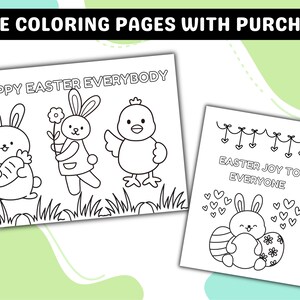 Happy Easter Handprint Footprint Art Craft Bundle, Easter Craft for ...