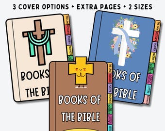 Books of the Bible, 66 Old and New Testament Books, Sunday School ...