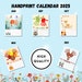 Handprint Calendar 2025, Handprint Craft, Footprint Craft, Kids Toddler ...