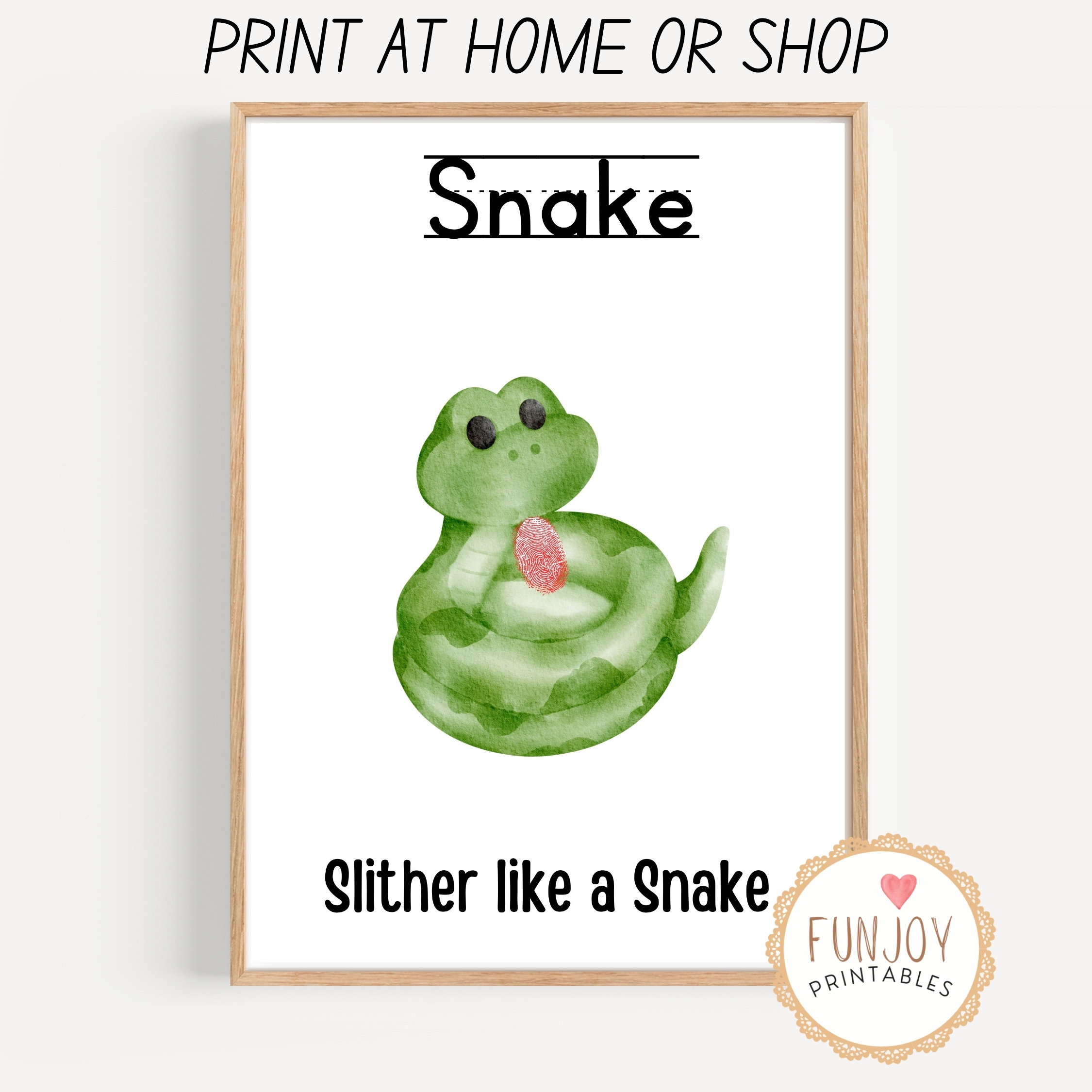 55 Animal Movement Handprint Art BUNDLE for Toddlers, Preschoolers ...