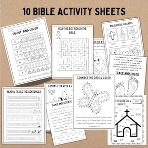 PRINTABLE Christian Bible Verse Homeschool Printable Coloring Page Kid ...