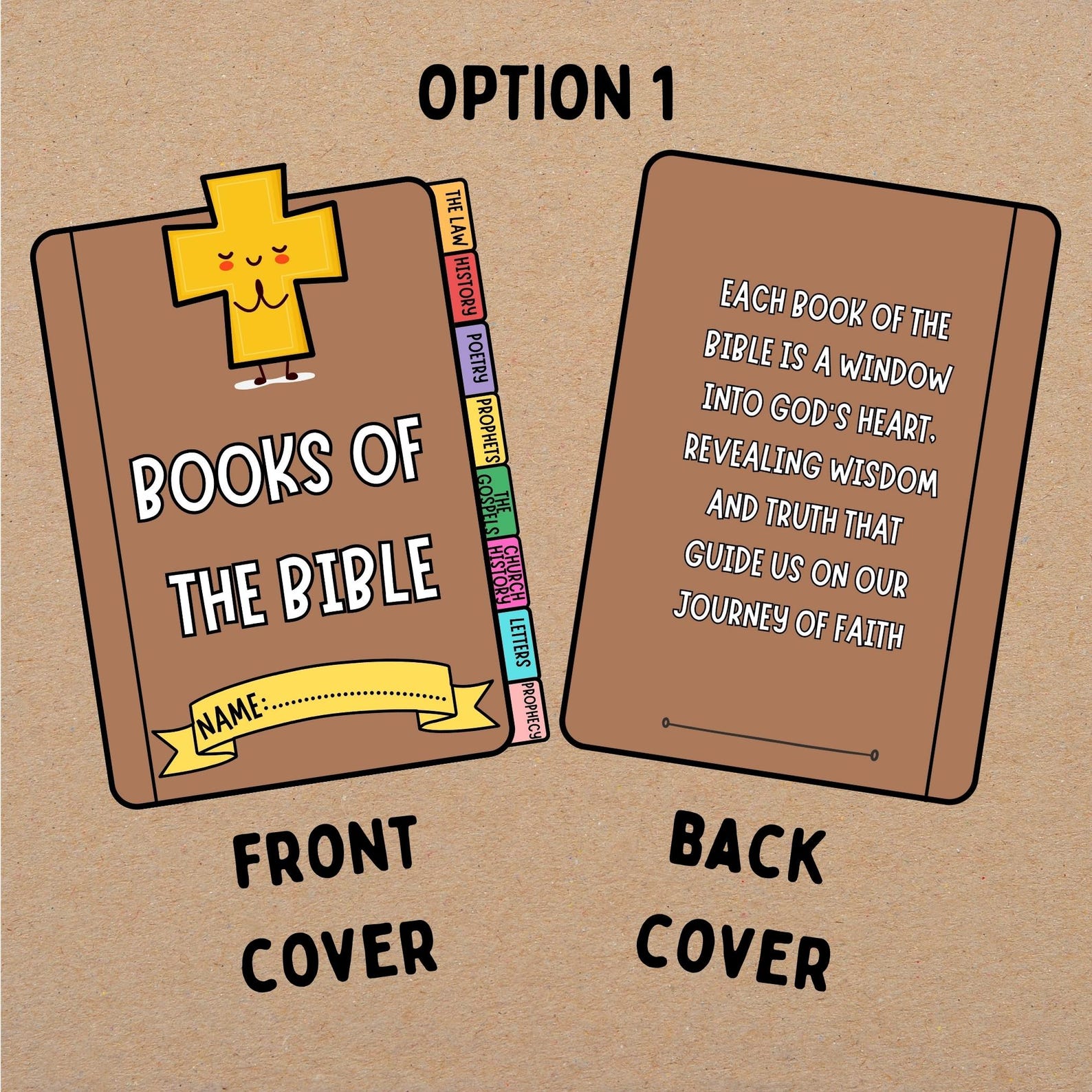 Books of the Bible Printable Memory Flipbook | Sunday School Craft ...