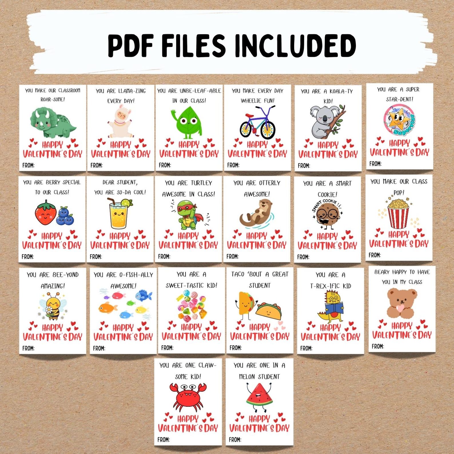 Teacher Valentines for Students, Teacher Valentines for Class, Teacher ...