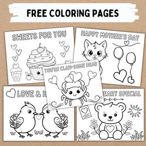 Mother's Day Handprint BUNDLE, Handprint Craft, PRINTABLE Activity for ...