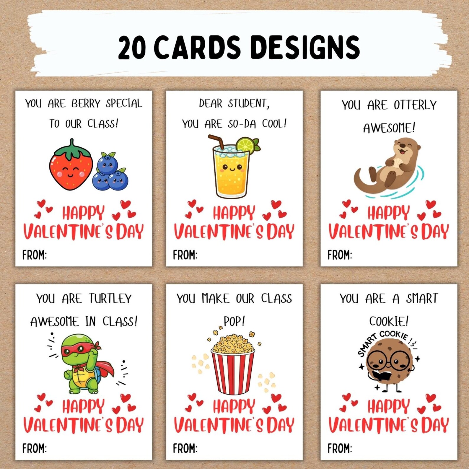 Teacher Valentines for Students, Teacher Valentines for Class, Teacher ...