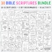 PRINTABLE Sunday School Activity BUNDLE, Sunday School Craft, Church ...