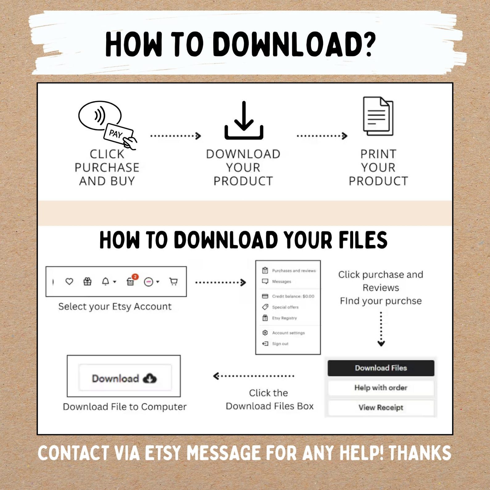 Grandma Handprint Poem PRINTABLE, Mother’s Day Gift From Kids, Toddler ...