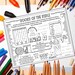 Books of the Bible Activity Placemat Kids, Sunday School Books of the ...
