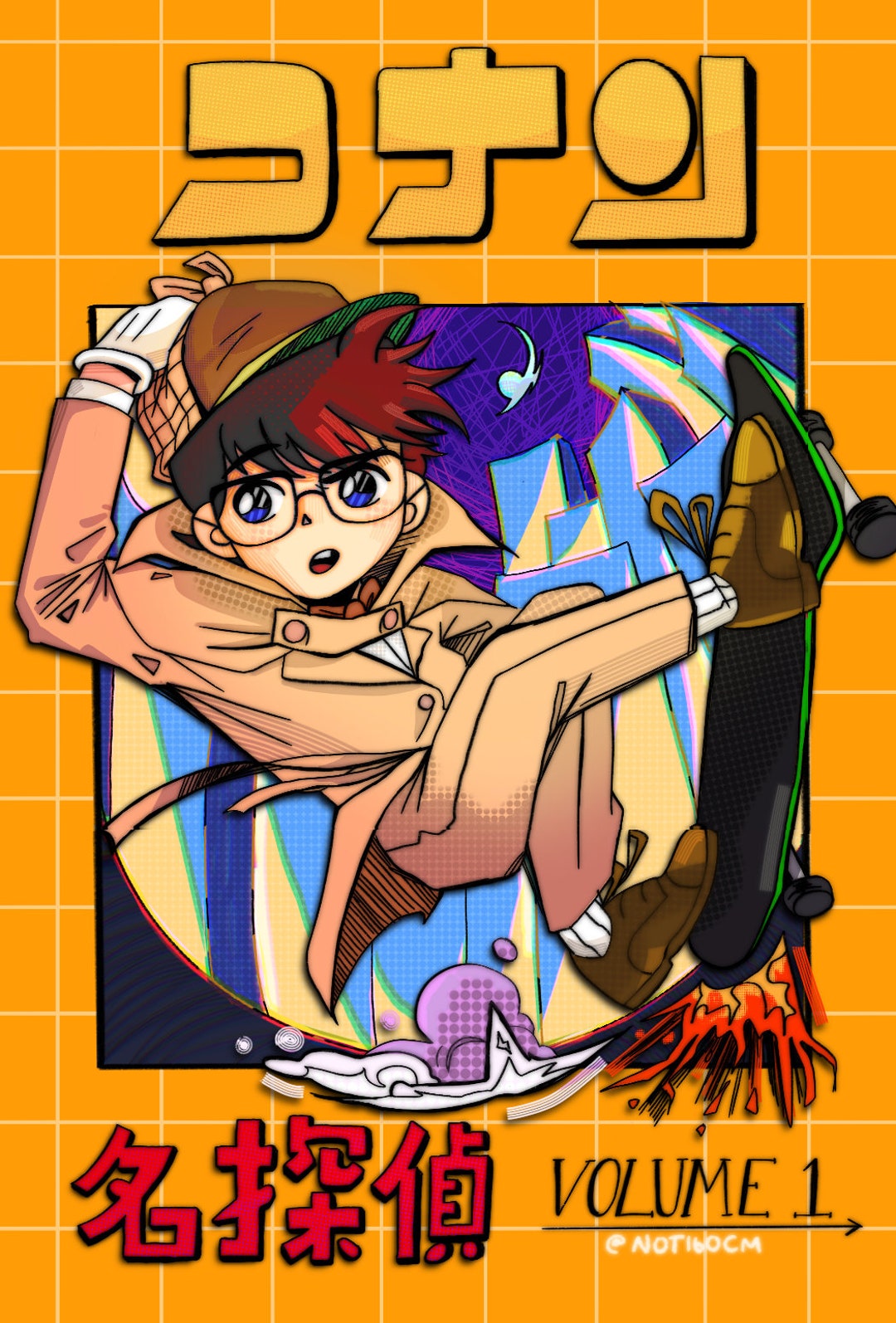 DETECTIVE CONAN Art Print - Etsy