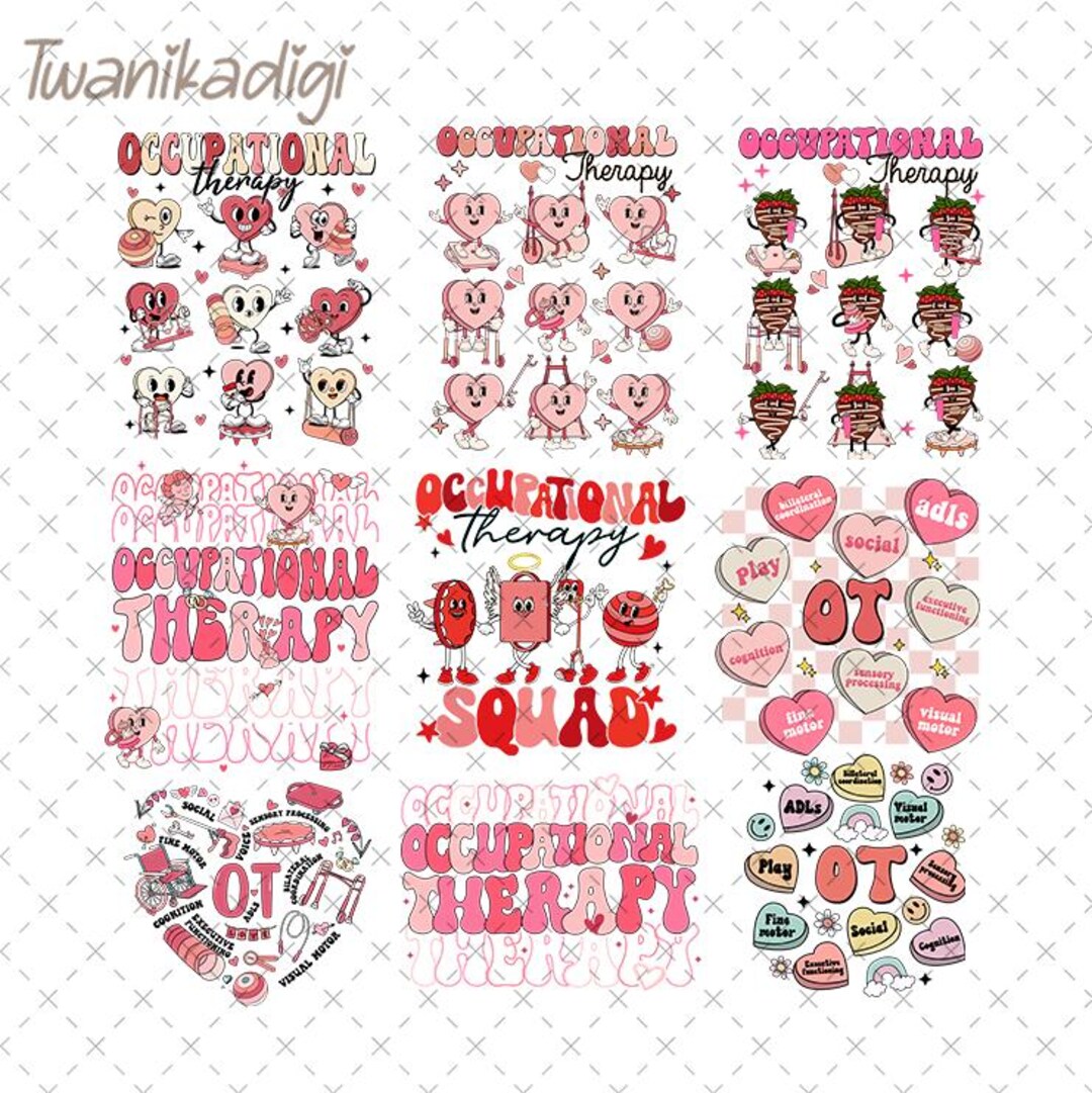 OT Valentines Day Png, Occupational Therapy Valentine Png, Occupational ...