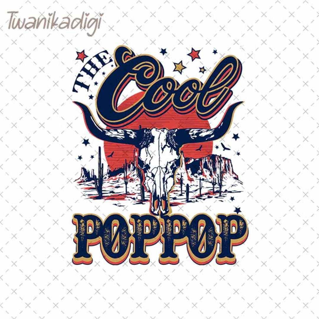 The Cool Poppop Png, Retro Poppop Png, Best Poppop Ever Png, Best ...