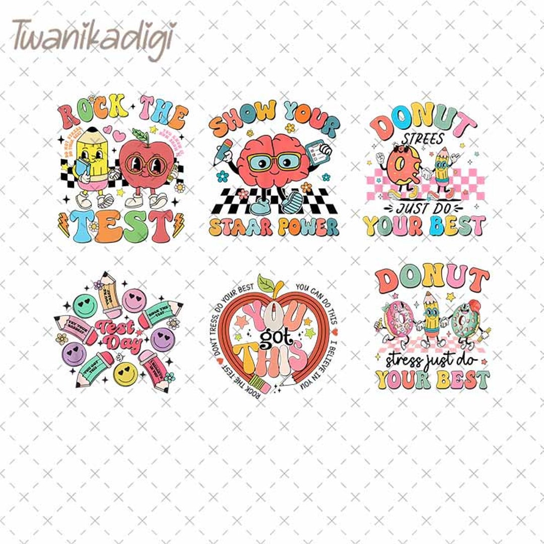 Teacher Testing Png, in My Testing Era Png, Rock the Test Png, You Got ...