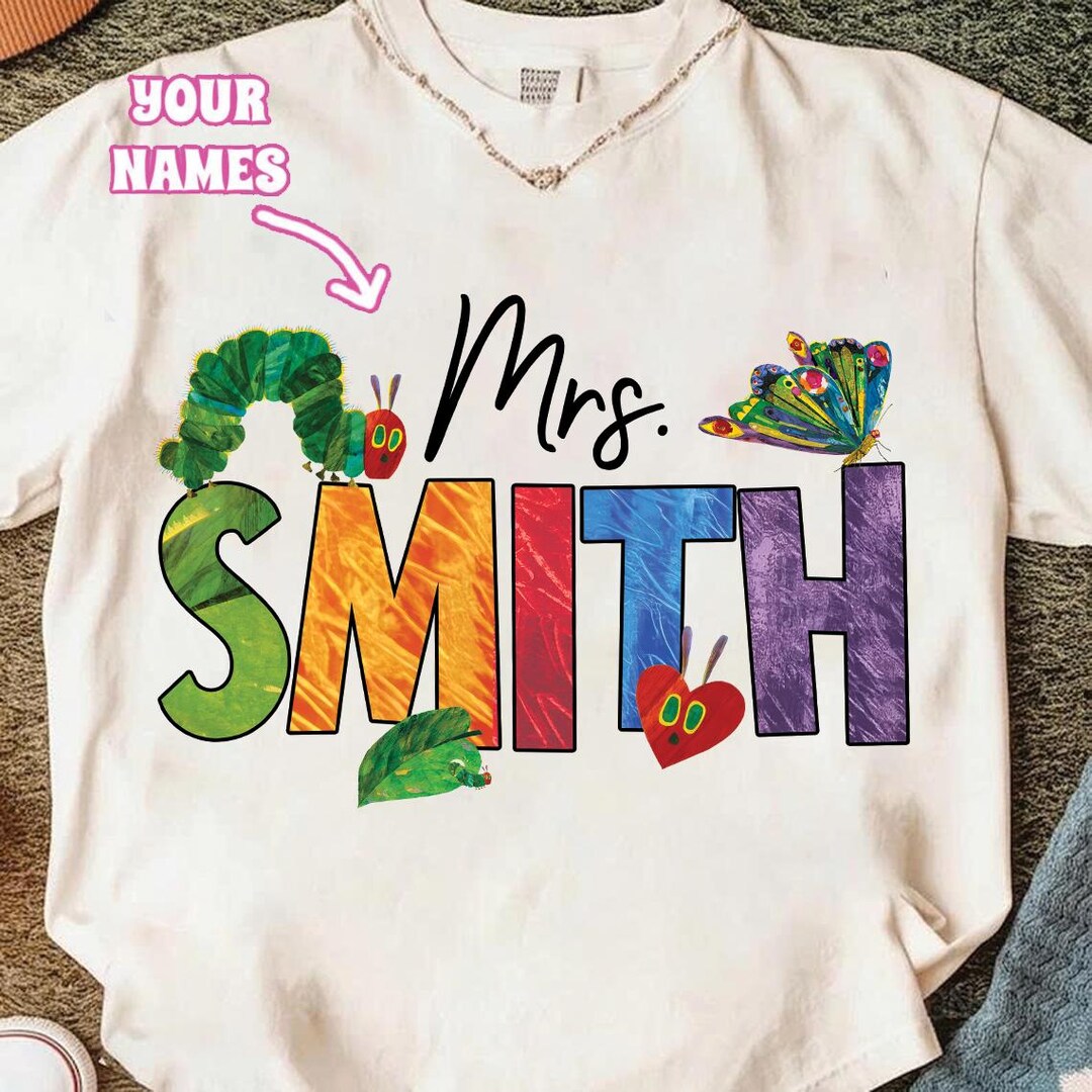 Custom Name Teacher Png, Personalized Teacher Png, Children's Book Png ...