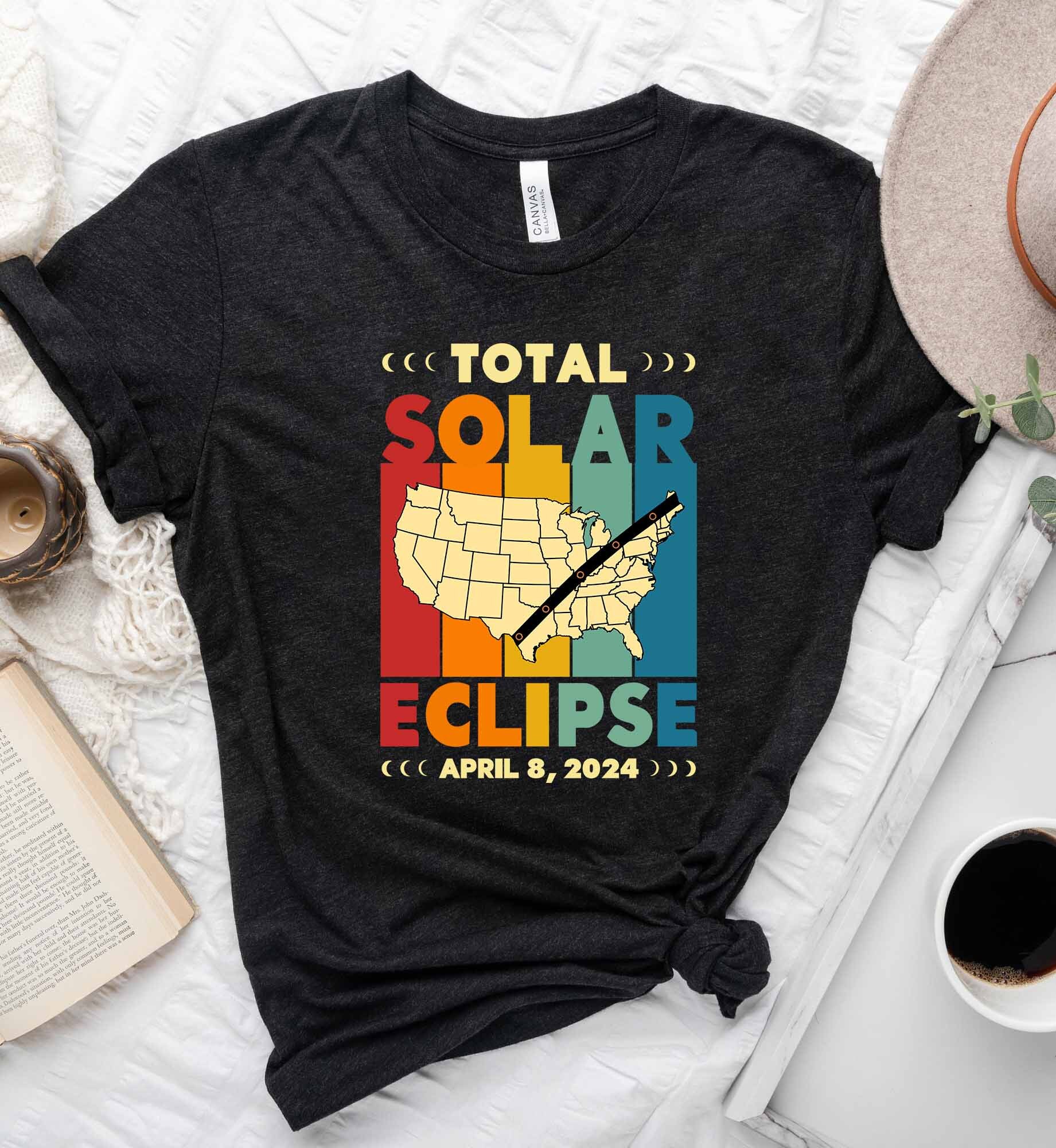 Total Solar Eclipse April 8th 2024 Png, Total Solar Eclipse 2024 Png, Solar Eclipse Png, Total ...