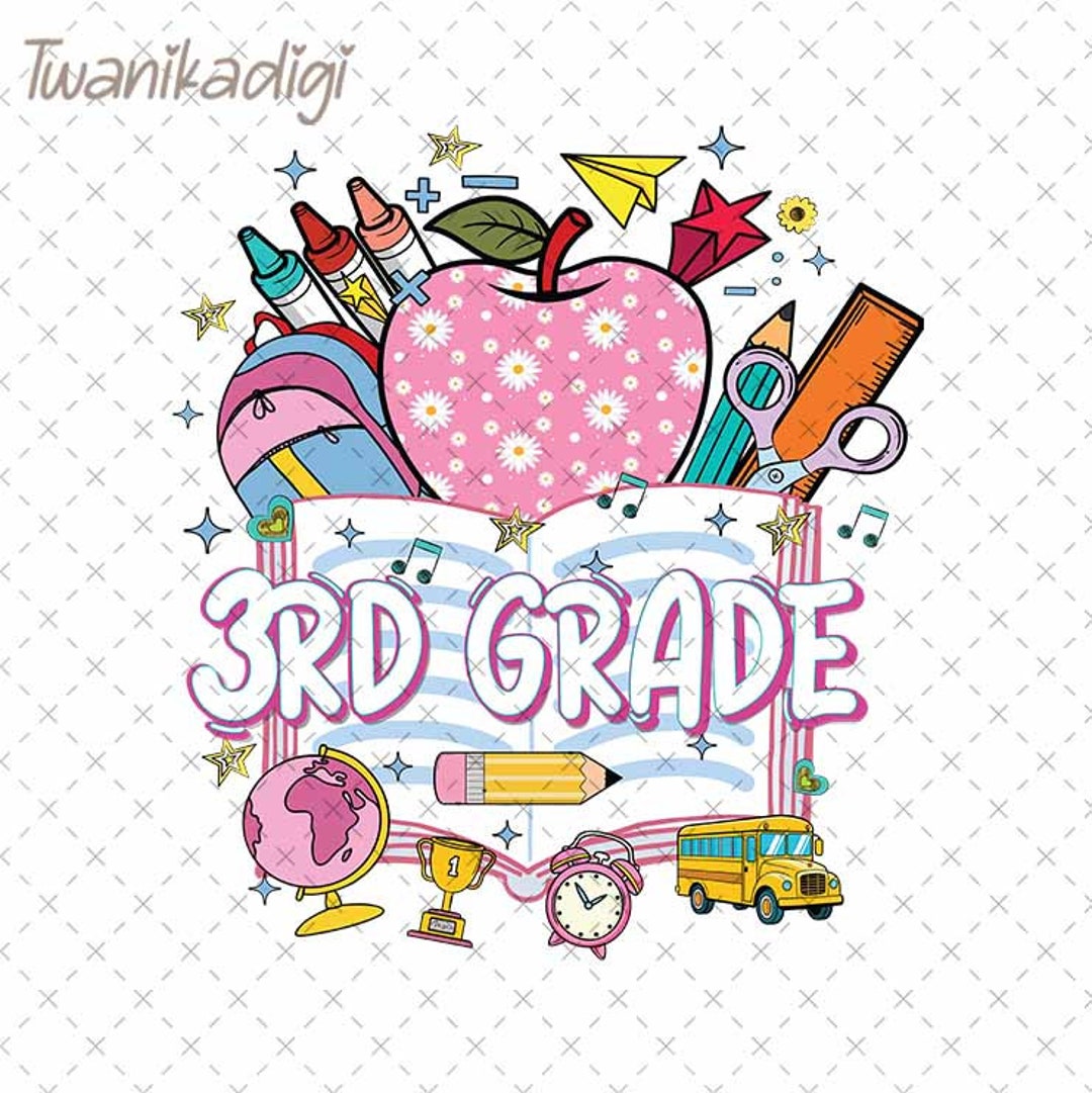 3rd Grade Png, 3rd Grade Teacher Png, Hello Third Grade Png, in My ...