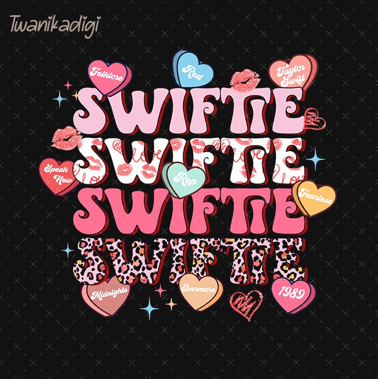 Swiftie Valentine Png, Cute Romantic Valentine's Day Png, Heart Love ...