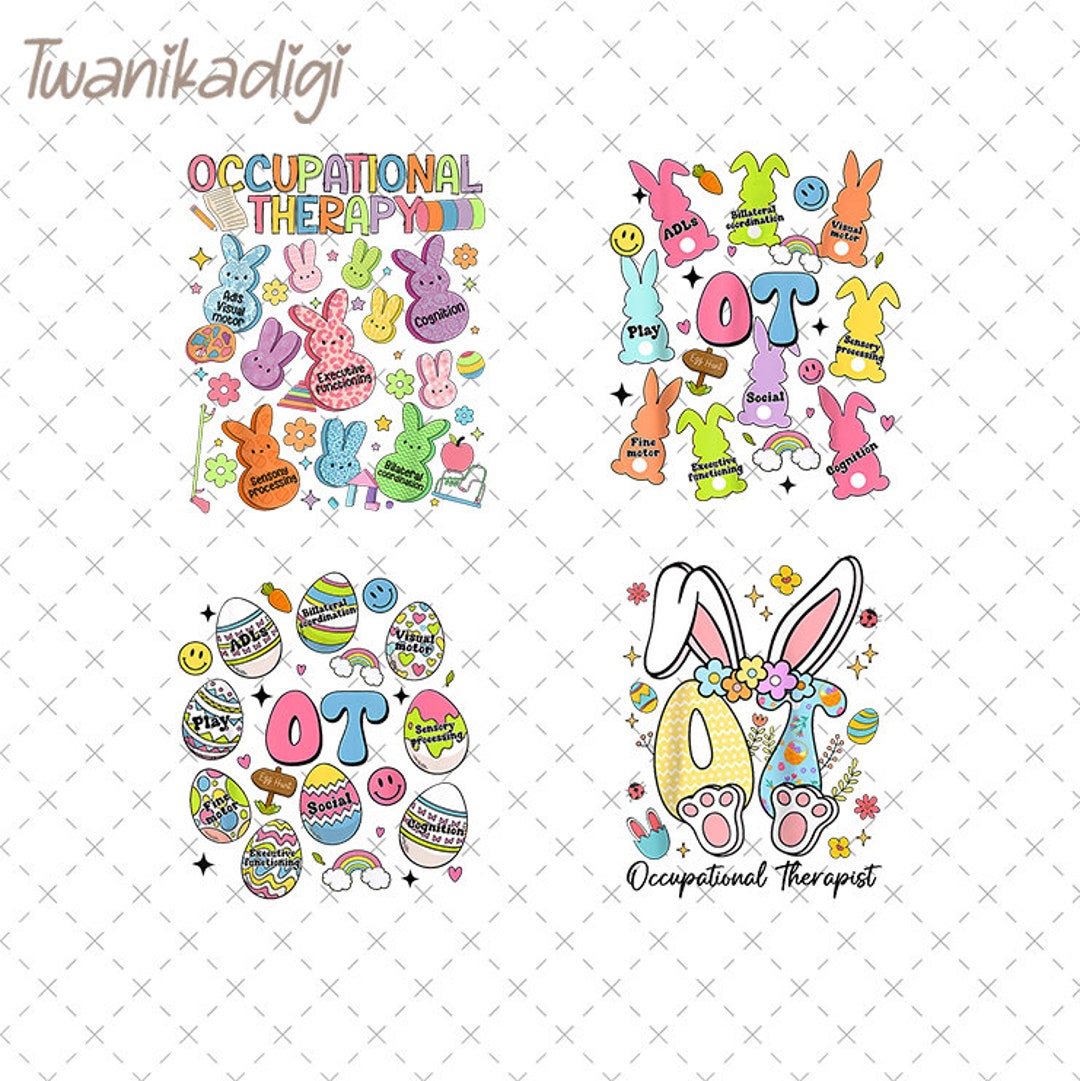Easter Occupational Therapist Png, Easter OT Png, Occupational Therapy ...