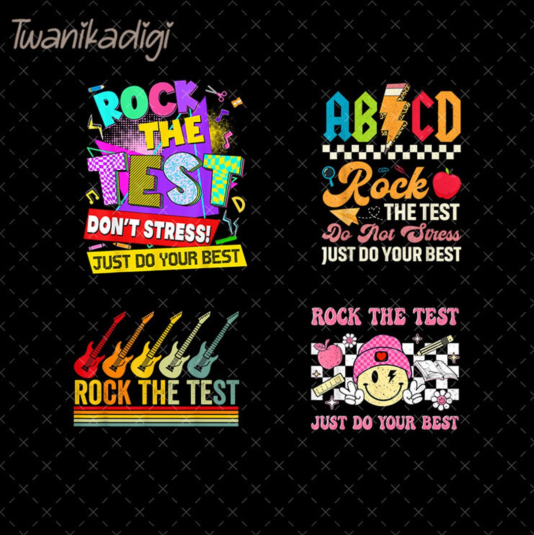Teacher Testing Png, Rock the Test Png, You Got This Png, You Are More ...