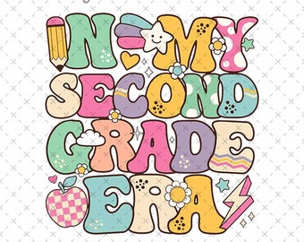 In My Second Grade Era Png, in My Teacher Era Png, 2nd Grade Teacher ...