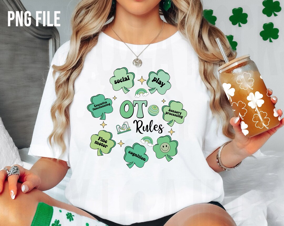Occupational Therapy St Patricks Day Png, OT St Patricks Day Png ...