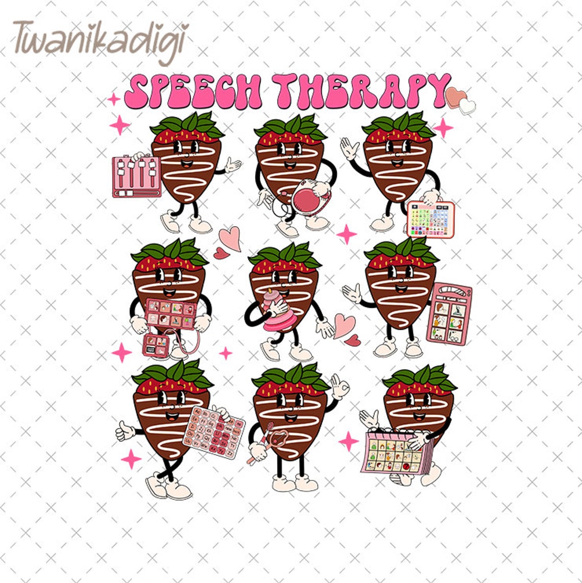 SLP Valentine Png, Speech Therapy Valentine Png, Speech Language ...