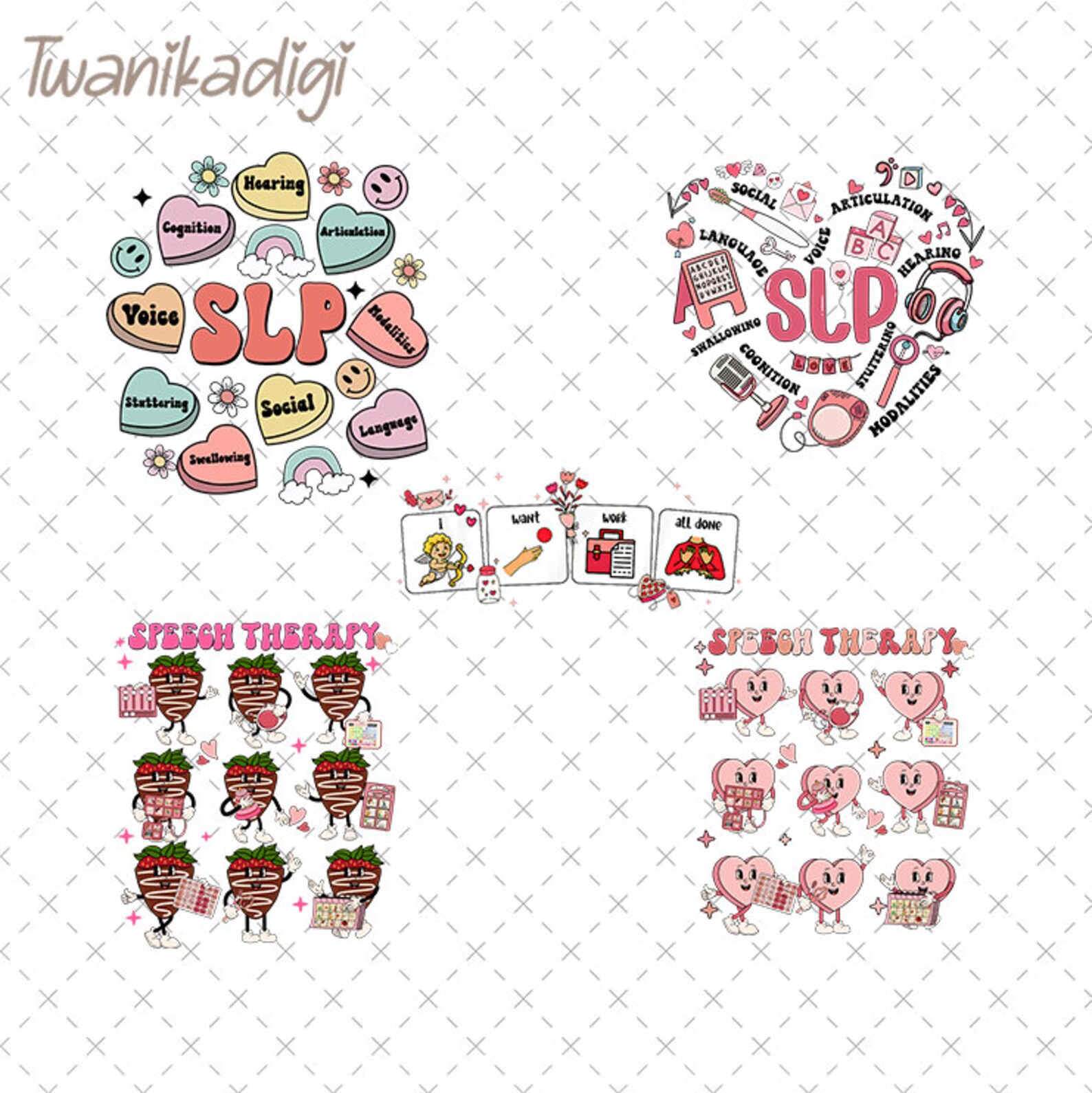 SLP Valentine Png, Speech Teacher Png, Special Education Png, Speech ...