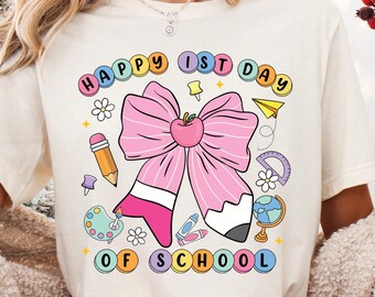 First Day of School Png Preppy Teacher Bracelets Png Back to School Png ...