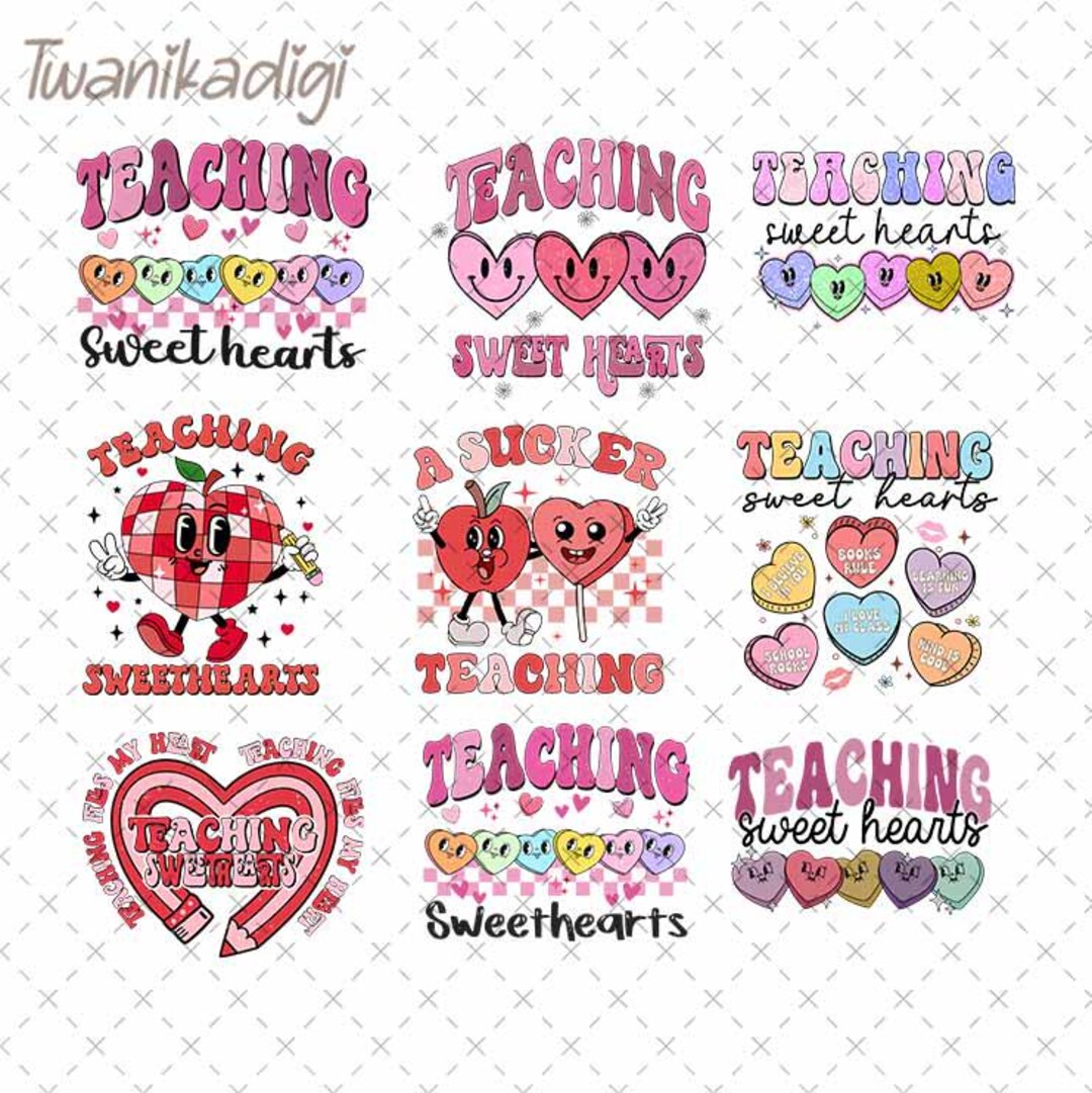 Teacher Valentine Png, Teacher Valentines Day Png, Teaching Sweet ...
