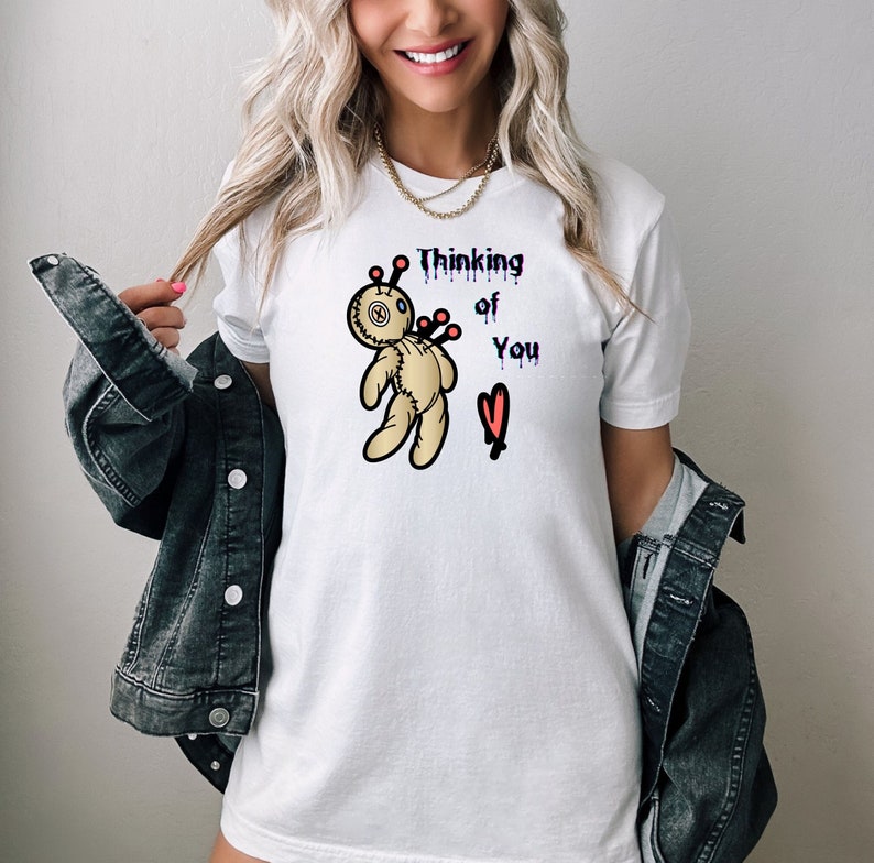 Voodoo Doll Shirt: Sarcastic Love, Funny Graphic Tee - Etsy